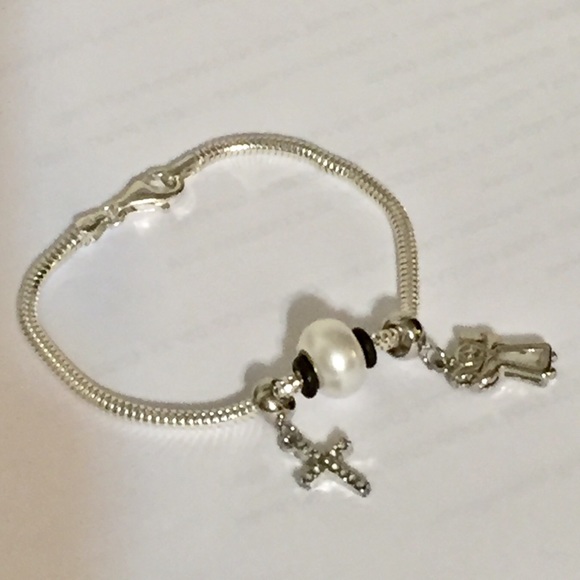 RCI | Jewelry | Rci 925 Italian Silver Bracelet With 2 Charms | Poshmark